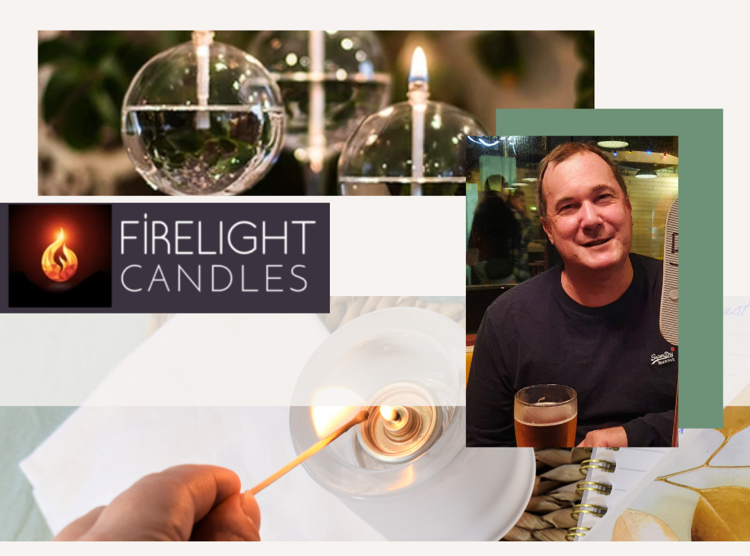 Meet the man behind the flame at Firelight Candles – MyTreat.co.nz